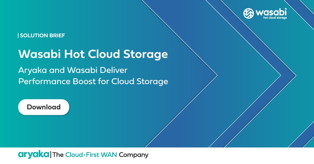 Wasabi Hot Cloud Storage Ctovisioncom