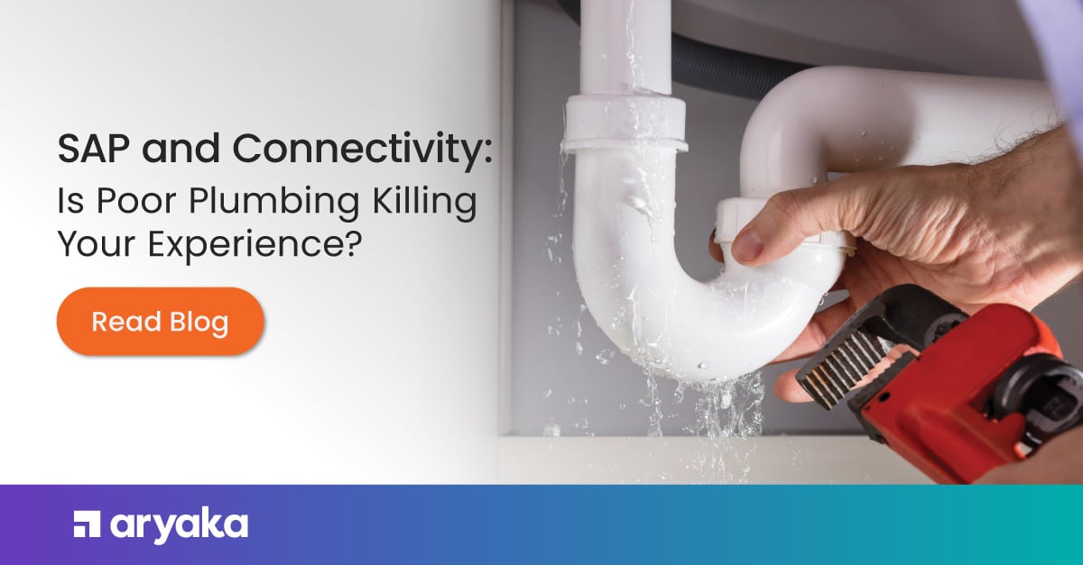 SAP와 연결성: 열악한 배관으로 인해 사용자 경험이 저하되고 있나요? - Aryaka