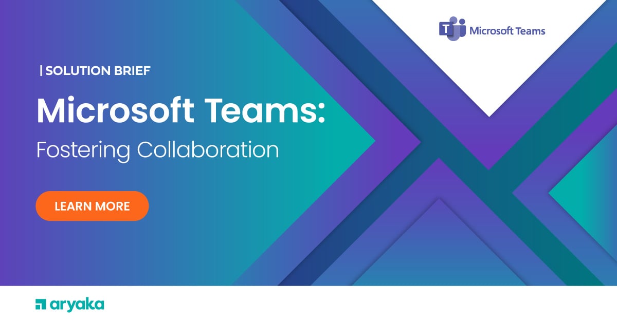 Improve Performance For Microsoft Teams| Solution Brief