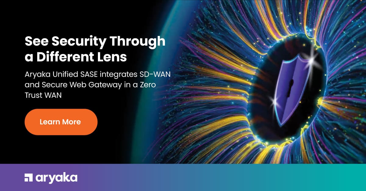 Aryaka Unifies SD-WAN and Secure Web Gateway