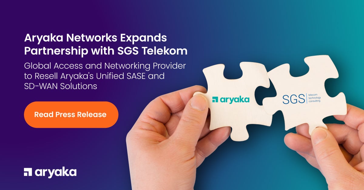 Aryaka Networks Expands Partnership With SGS Telekom