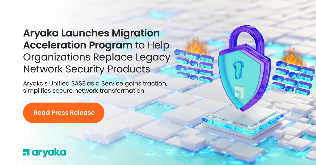 Aryaka's SASE Migration Program: Secure Network Shift
